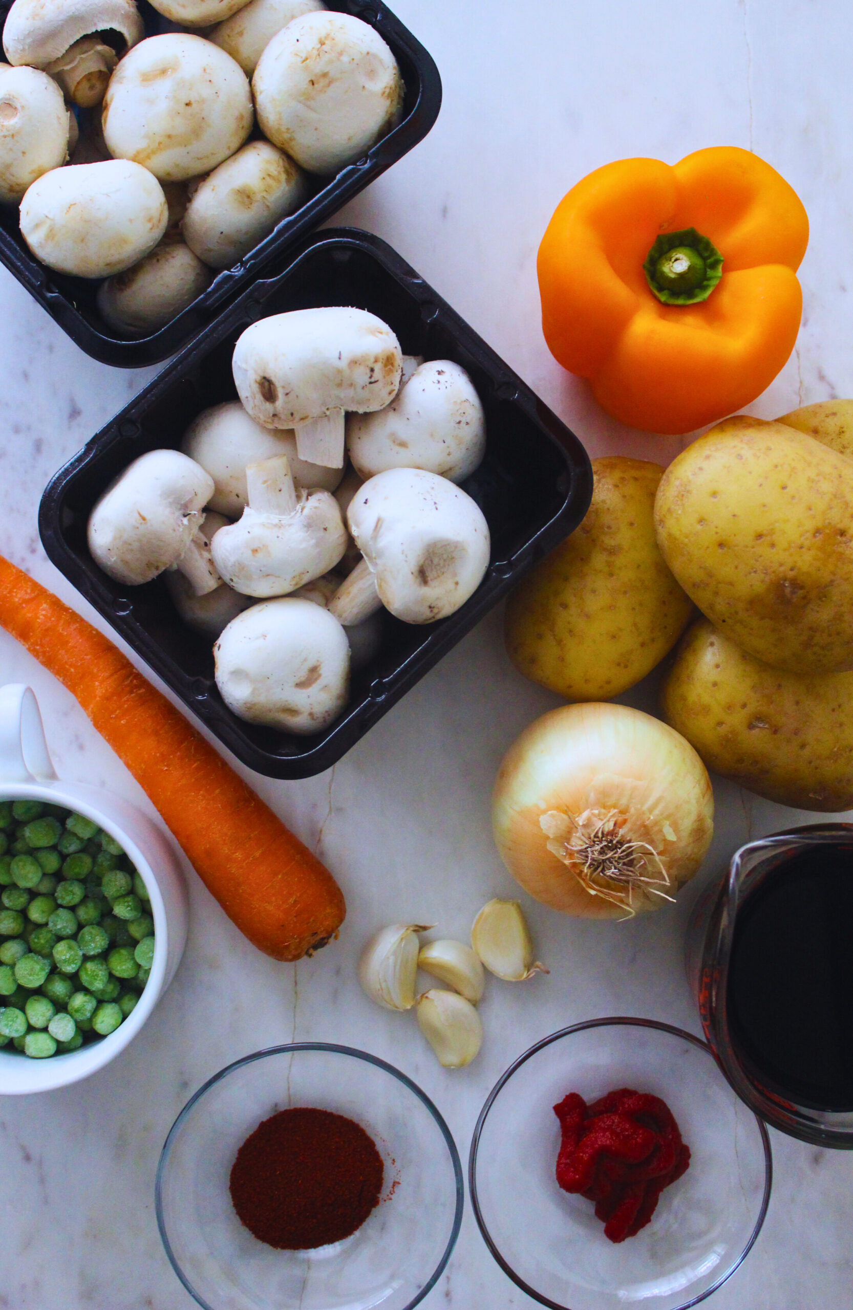 Cuban Potatoes and Mushrooms (Hongos con Papas) - Some Vegan Couple