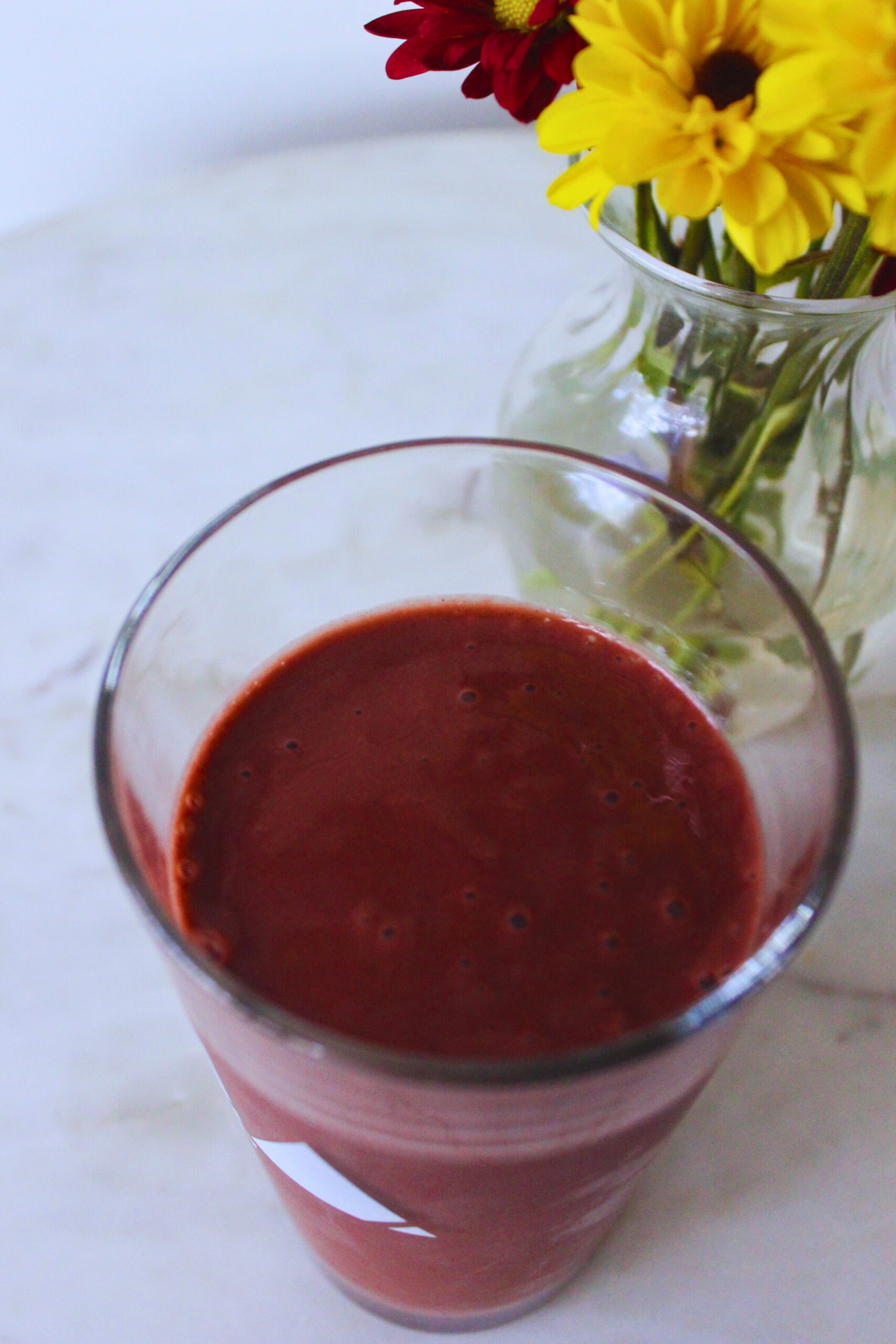 Red Velvet Smoothie - Some Vegan Couple